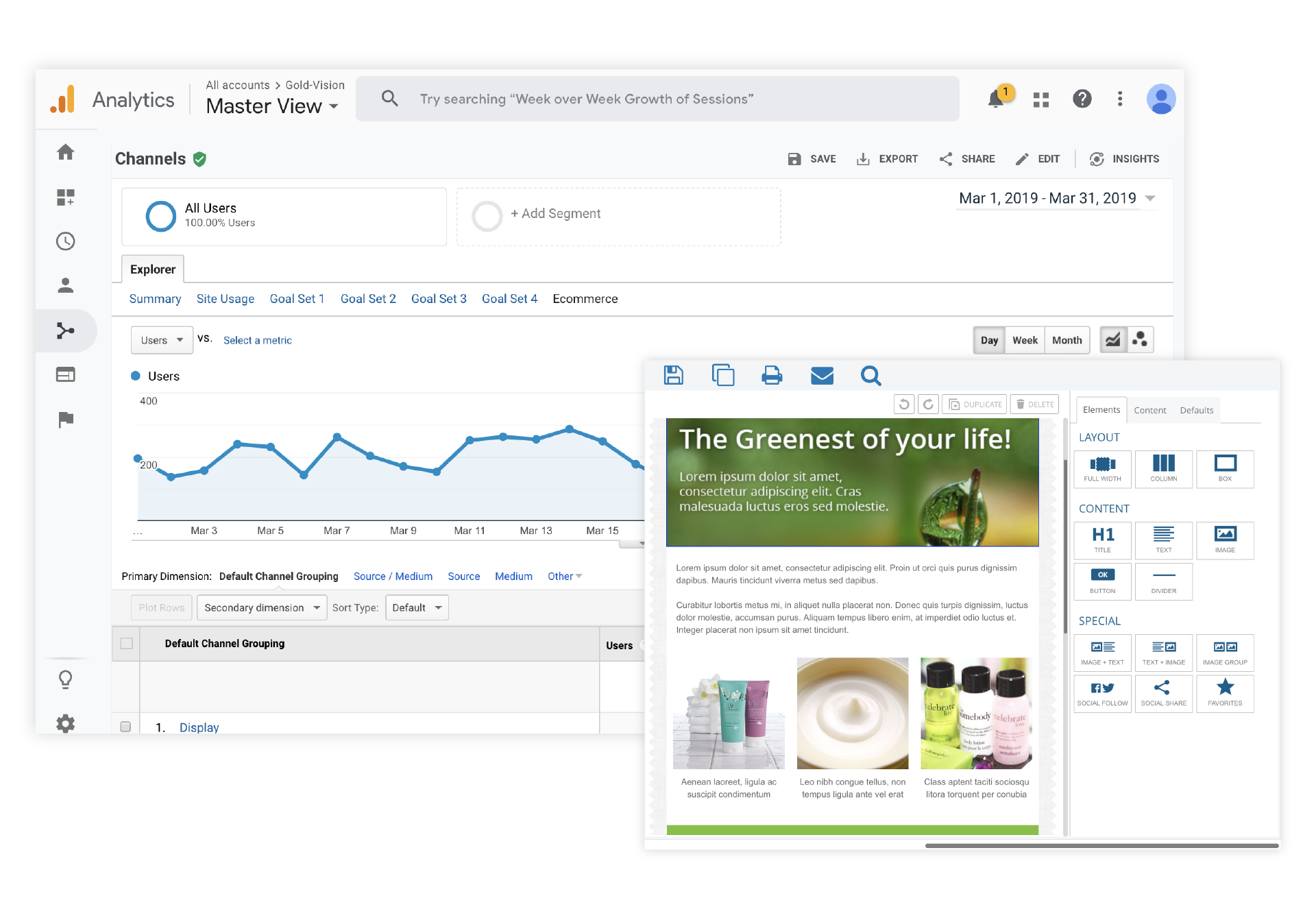 Analytics Integration | Gold-Vision + Google Analytics | Gold-Vision CRM