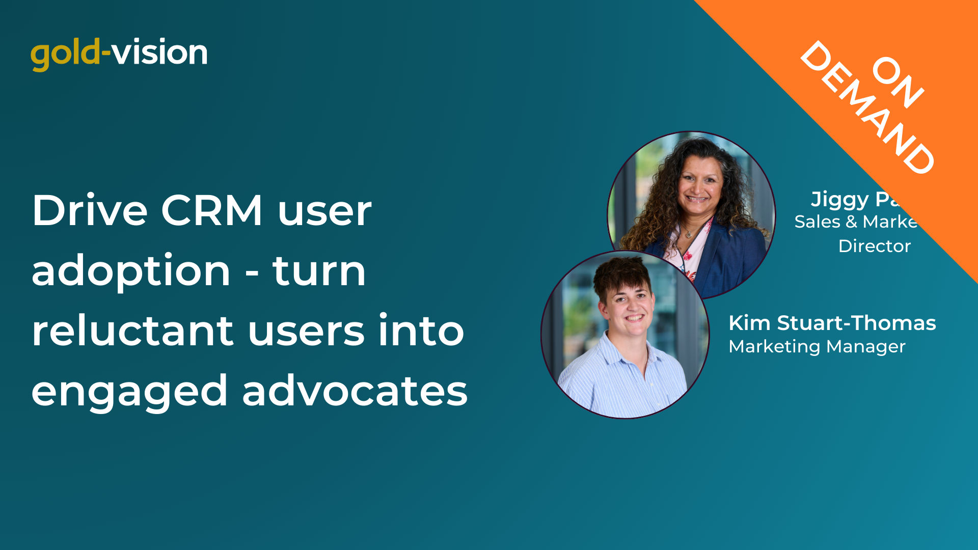 CRM User Engagement Strategies | Drive Adoption Webinar